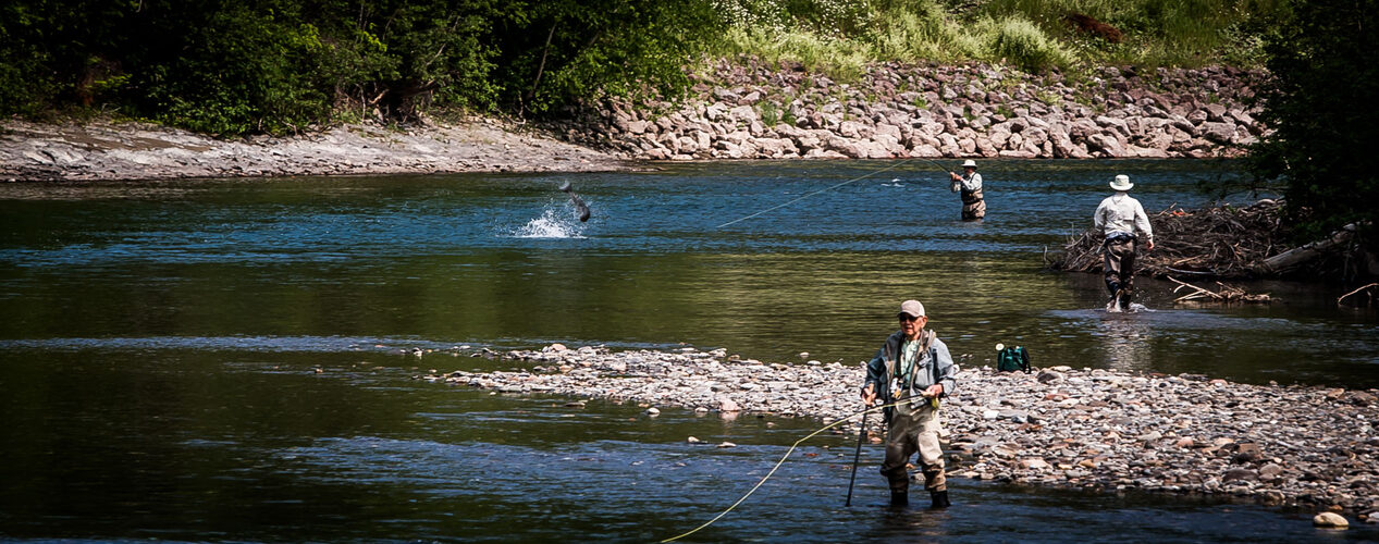Atlantic Salmon Fly-Fishing - Salmon Lodge on the Gaspe Peninsula ...