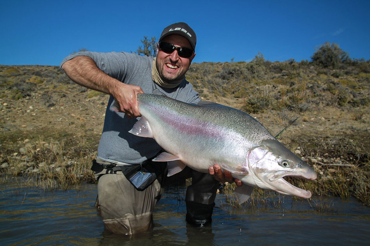 Fly-Fishing for Steelhead on the Rio Santa Cruz River in Argentina ...